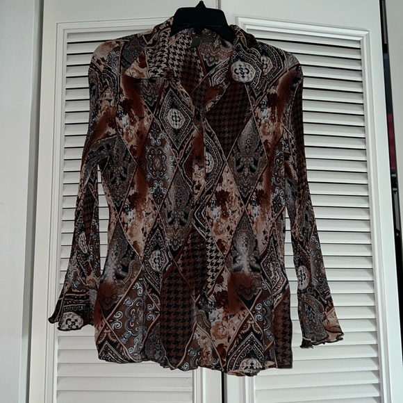 Sere Nade | Tops | Sere Nade Women Sheer Scrunched Top | Poshmark